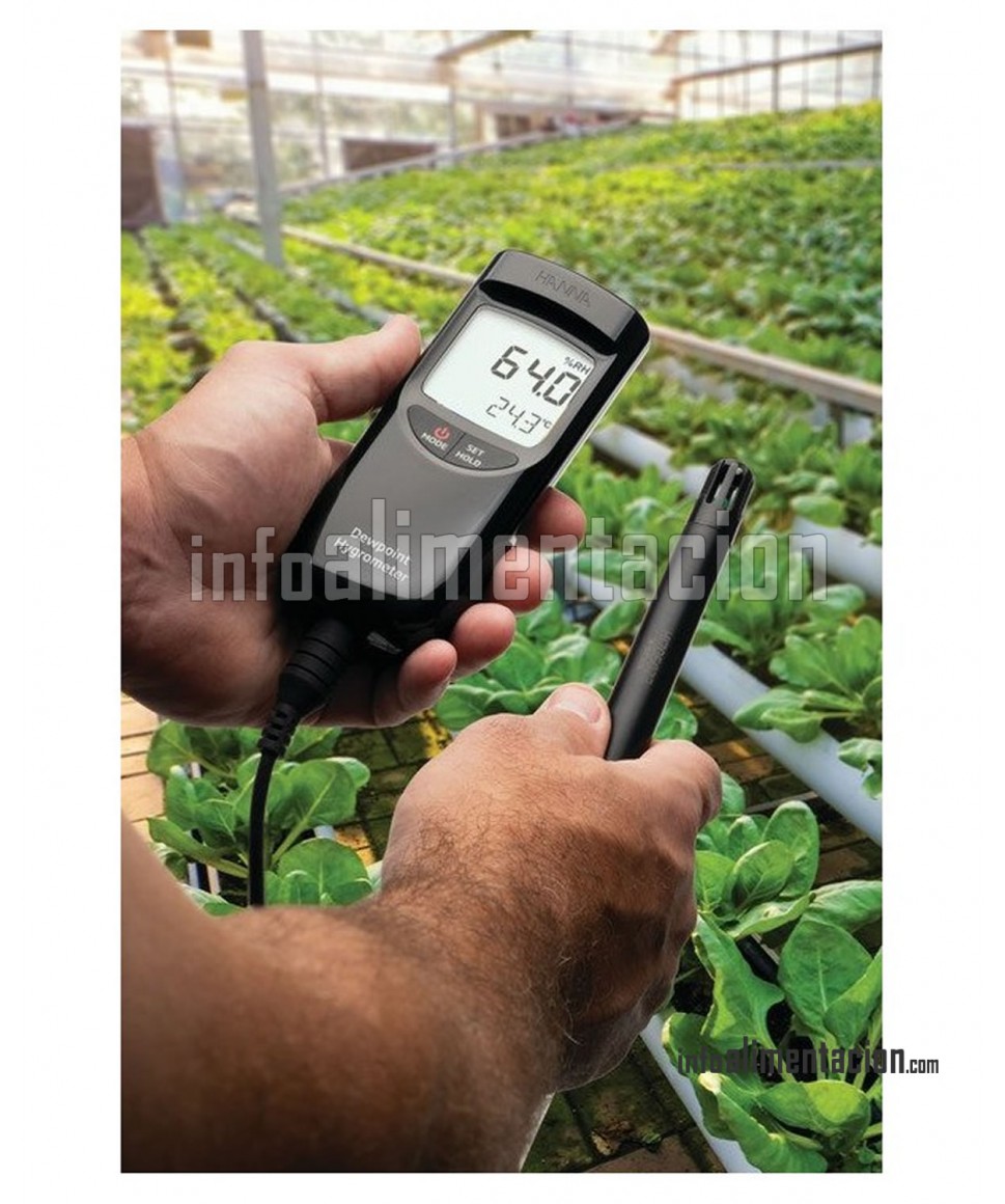 Termohigrómetro con punto de rocío, para entornos difíciles. HI 9565